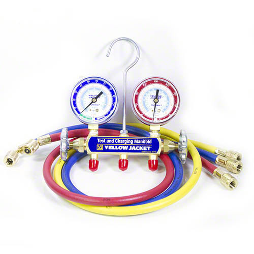 Yellow Jacket 41209 R404a/22 Manifold With 36" Plus II Hose for sale ...