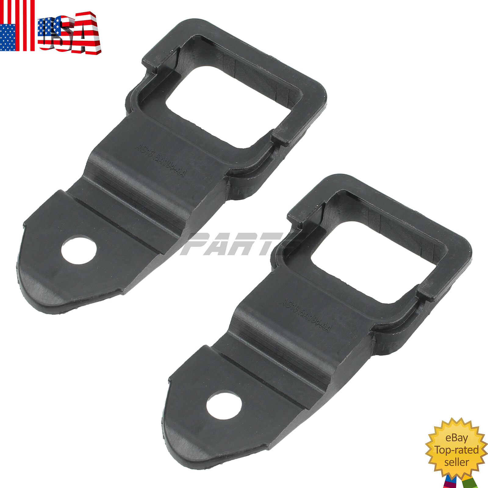 2x Upper Radiator Bracket Support For Ford Explorer Edge Taurus Lincoln ...