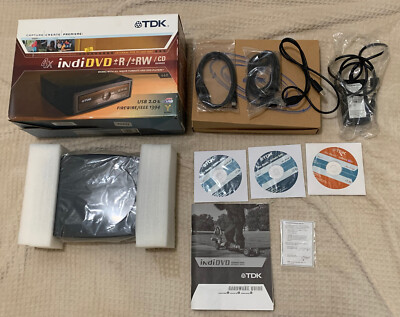 TDK 4X IndiDVD R/RW/CD Burner DED +440 Vintage Electronics | eBay