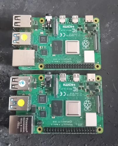 2x Raspberry pi 4 Model B 2018 8gb Ram all-in-one computer Please Read ...