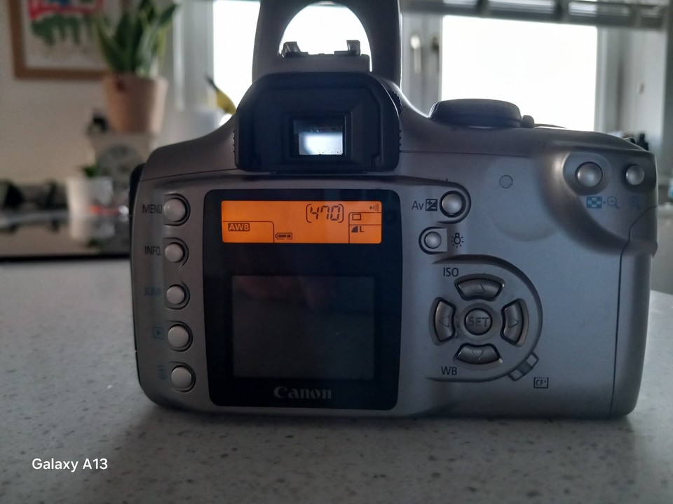Canon EOS 300D 6.3MP Silver Fully Working DSLR Camera with lens. | eBay UK