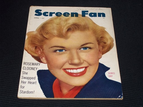 1953 APRIL SCREEN FAN MAGAZINE - DORIS DAY FRONT COVER - E 16409 | eBay