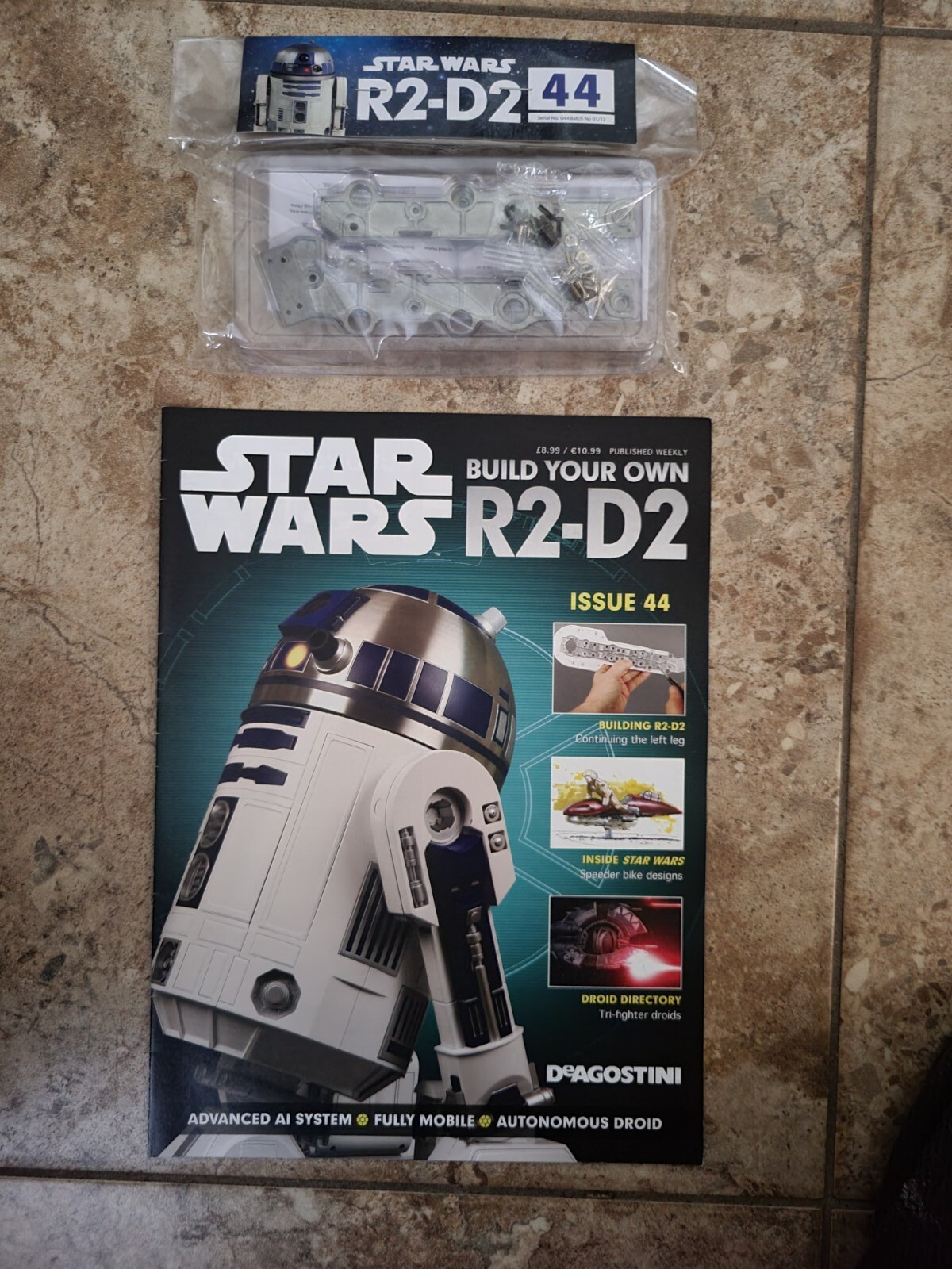 Deagostini - Altaya- Build Your Own R2-D2 Issue 44 | eBay