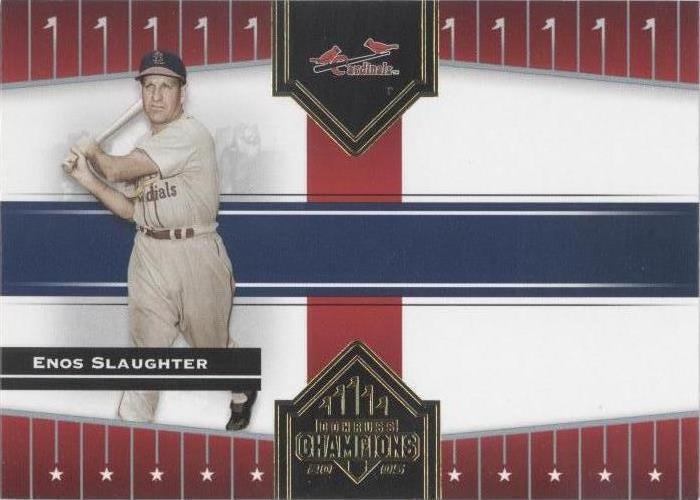 2005 Donruss Champions - Enos Slaughter #254 for sale online | eBay