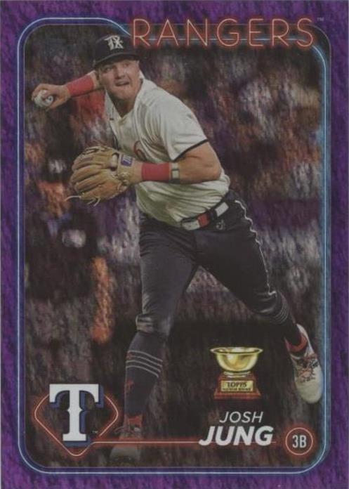 2024 Topps Series 2 - Josh Jung #620 Purple Foil /799 for sale online ...
