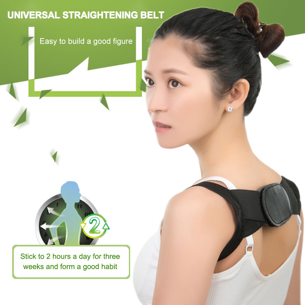 Posture Corrector Anti Humpback Corrector Adjustable Back Support Belt ...