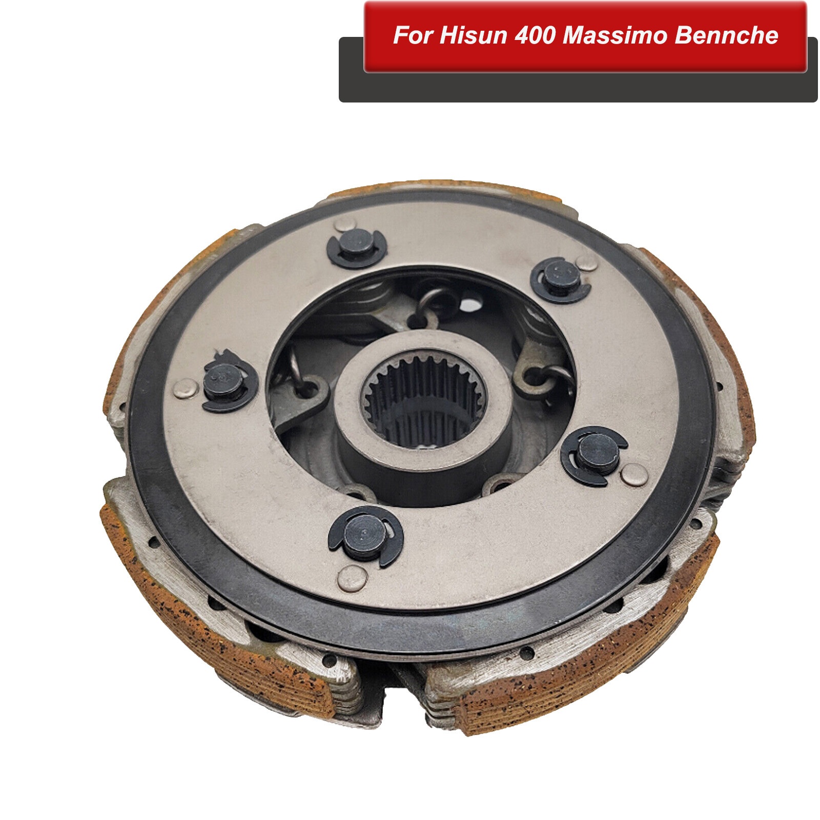 For Hisun 400 Wet Shoe Clutch MSU Massimo Bennche Coleman 21230-003 ...