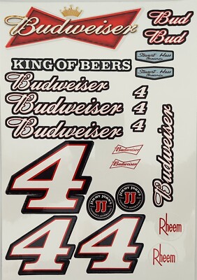 1/10 Scale R/C Racing Vinyl Decal/Sticker Sheet W/ Sponsor Stickers ...