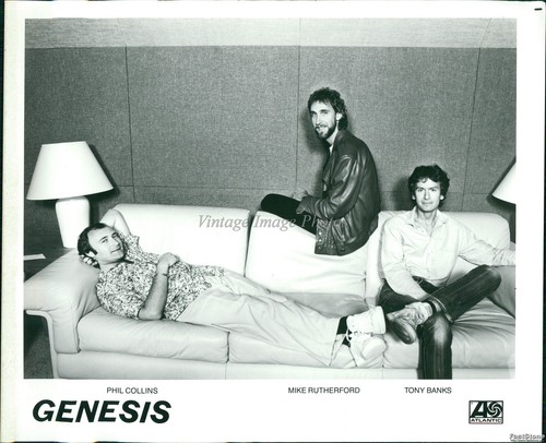 News Photo Genesis Band Phil Collins Mike Rutherford Tony Banks ...