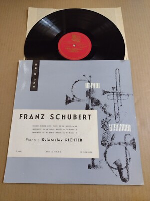 SVIATOSLAV RICHTER Franz Schubert LP Sov-Disc M. 04594-04595 USSR NM | eBay