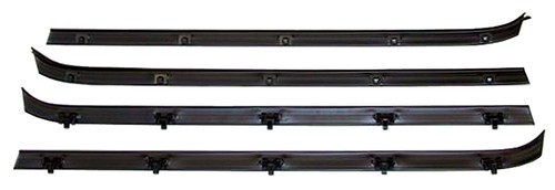 Front Door Window Sweep Belt Kit 73-80 Chevy GMC Pickup Blazer Jimmy ...