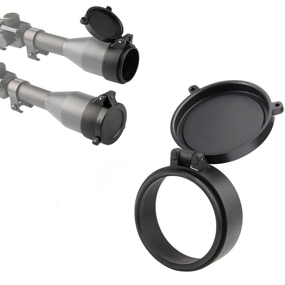 Flip Up Scope Covers Rifle Scope Protect Objective Cap Lens Cover for ...
