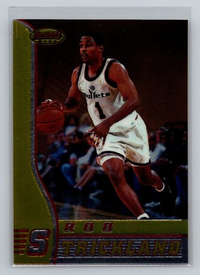 Rod Strickland 1996-97 Bowman's Best Washington Bullets | eBay