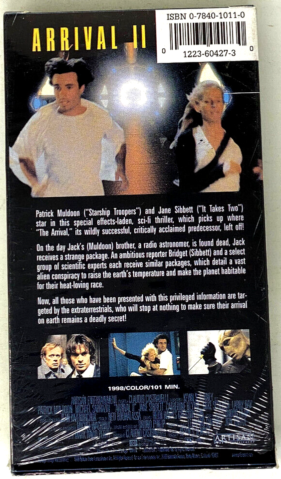 Arrival II (VHS, 1999) 12236042730| eBay