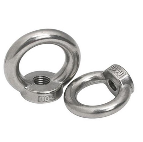 Lifting Eye Nut M3-M24 Female Ring Nuts 304 A2 Stainless For Cable Rope ...