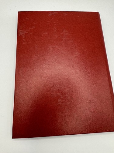 Vintage Christmas Card List Book 4 Year Record Address Book Unused USA ...