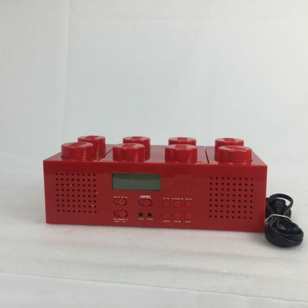 LEGO Red Brick CD Player Am/fm Radio Model LG11002 for sale online | eBay