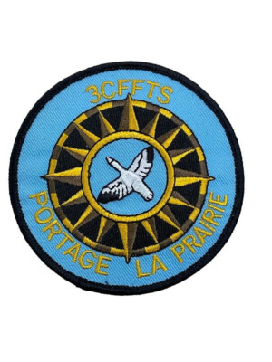 Canadian Forces RCAF 3 CFFTS Portage La Prairie Squadron Crest Patch | eBay