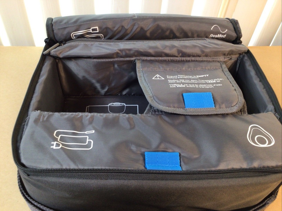 Grey Travel Case & Accessories AirCurve10 Anti Snoring Machine | eBay