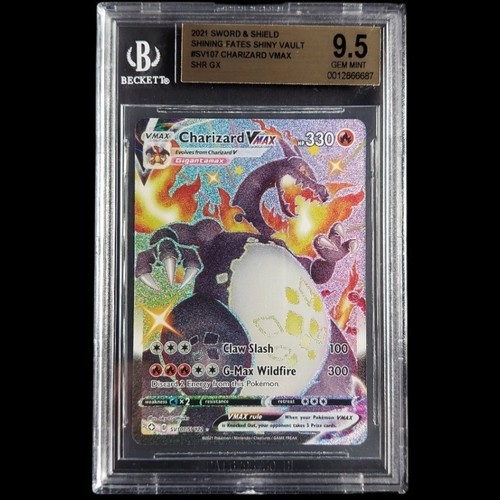 BGS 9.5 Charizard VMAX SV107/SV122 Shining Fates Holo | Pokemon 2021 | eBay