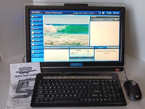 WOW! Touchscreen Computer for Seniors MSI MS-AA53 Desktop All In One PC ...