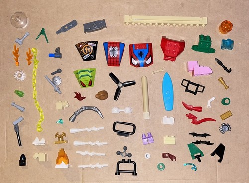 Lego Brand Pieces Lot OBSCURE/ MORE RARE accessories and components LOT ...
