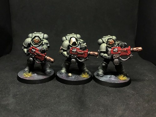 Dark Angels Primaris Eradicators painted Warhammer 40k Space Marines ...