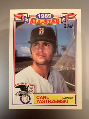 1990 Topps 1989 ALL STAR GAME Commemorative Set Carl Yastrzemski #22 | eBay