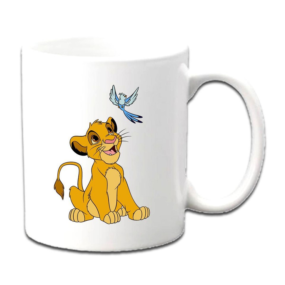 SIMBA ~ LION KING PERSONALISED Tea/Coffee Mug Any Name Age Relation ...