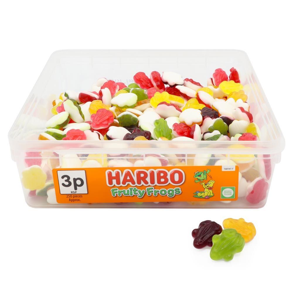 1 X FULL TUB HARIBO SWEETS WHOLESALE DISCOUNT CANDY BOX PARTY FAVOURS ...