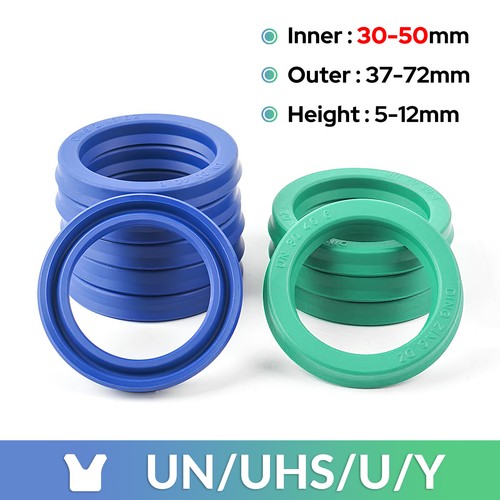 U-Cup Hydraulic ram seal u seal rod & piston working Cylinder 30mm-50mm ...