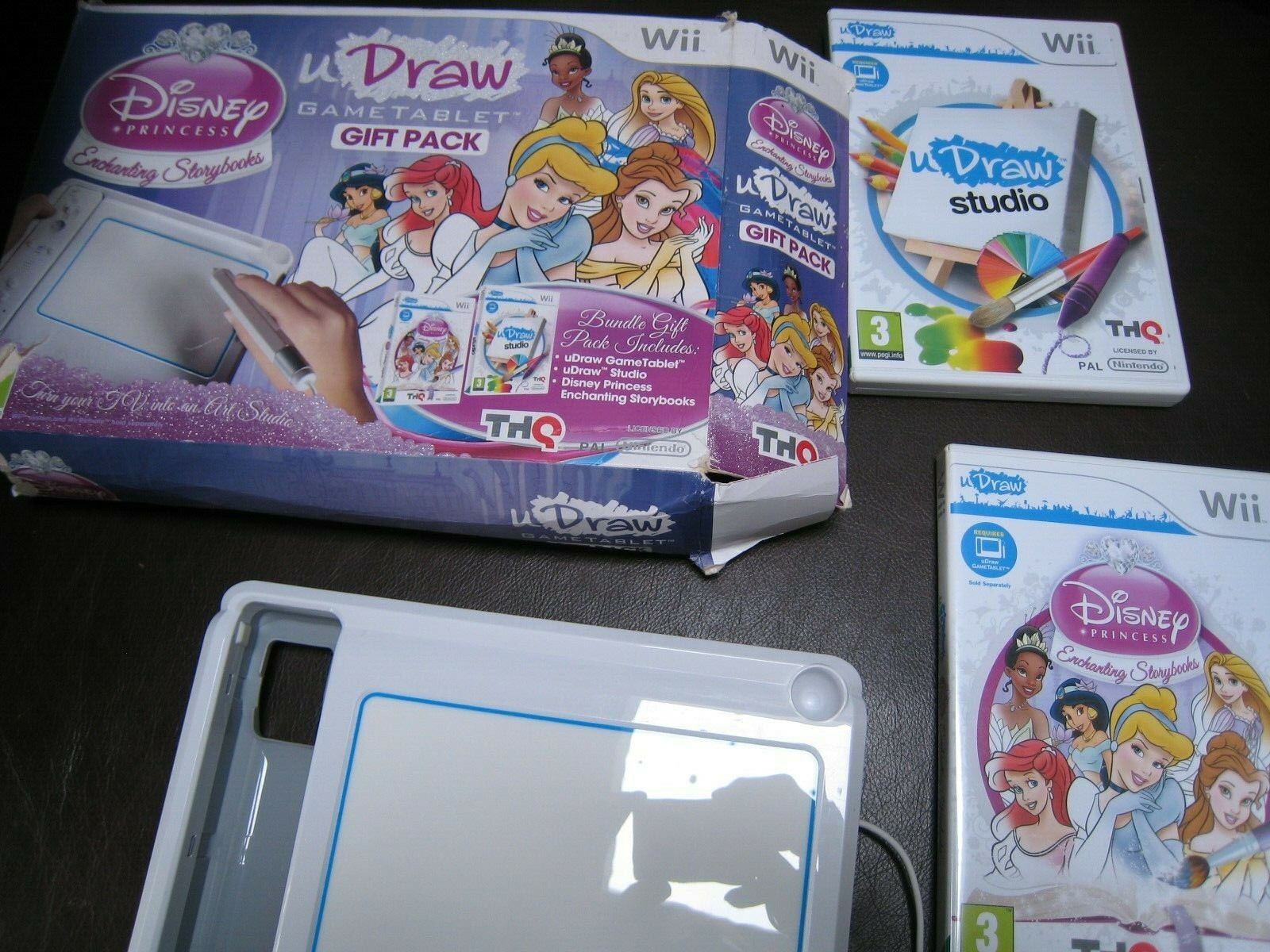 Wii U-draw Game SERIES + Udraw Tablet BUNDLE - Studio Pictionary ...