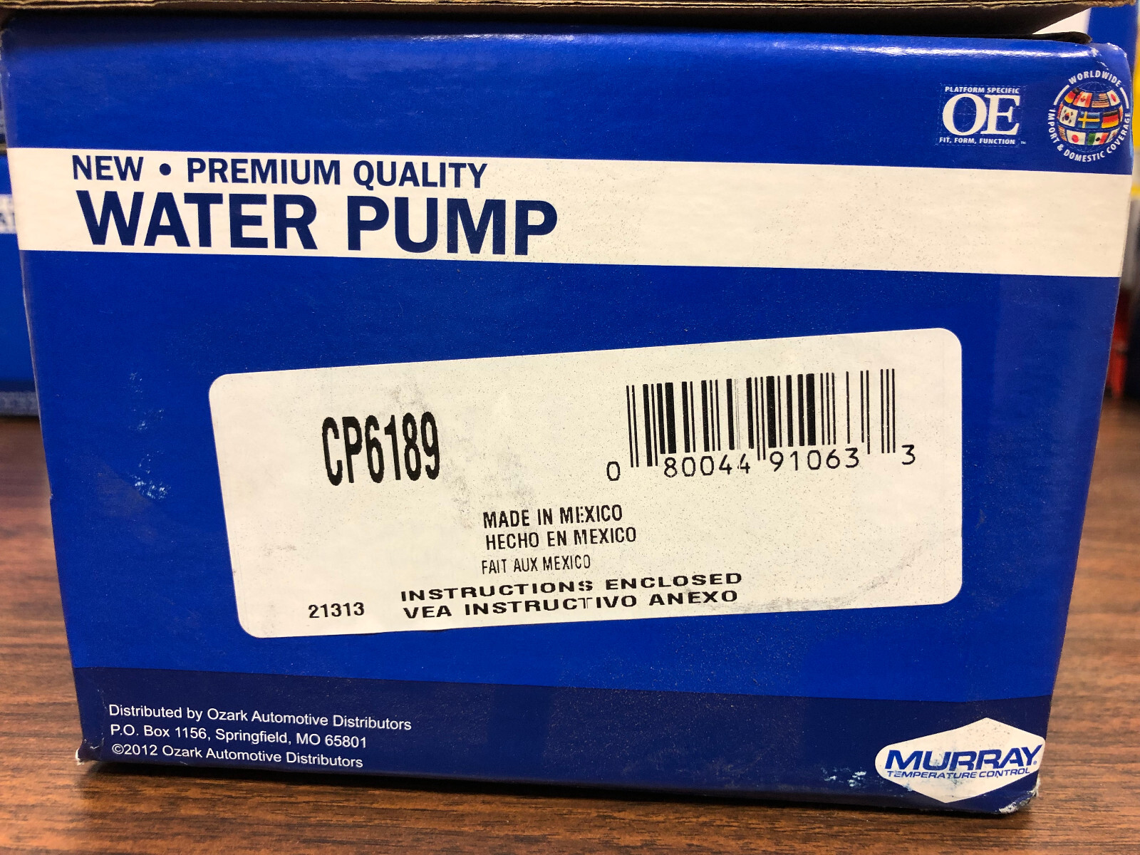 New Murray Temperature Control Engine Water Pump CP6189 | eBay