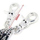 DK EMO Gothic Leather & Knight Biker Trucker Key Jean Wallet Chain (26. ...