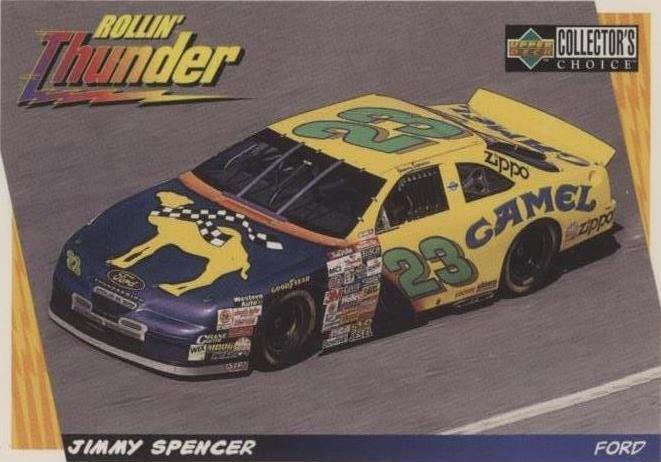 1998 Upper Deck Collector's Choice - Rollin' Thunder Jimmy Spencer #59 ...