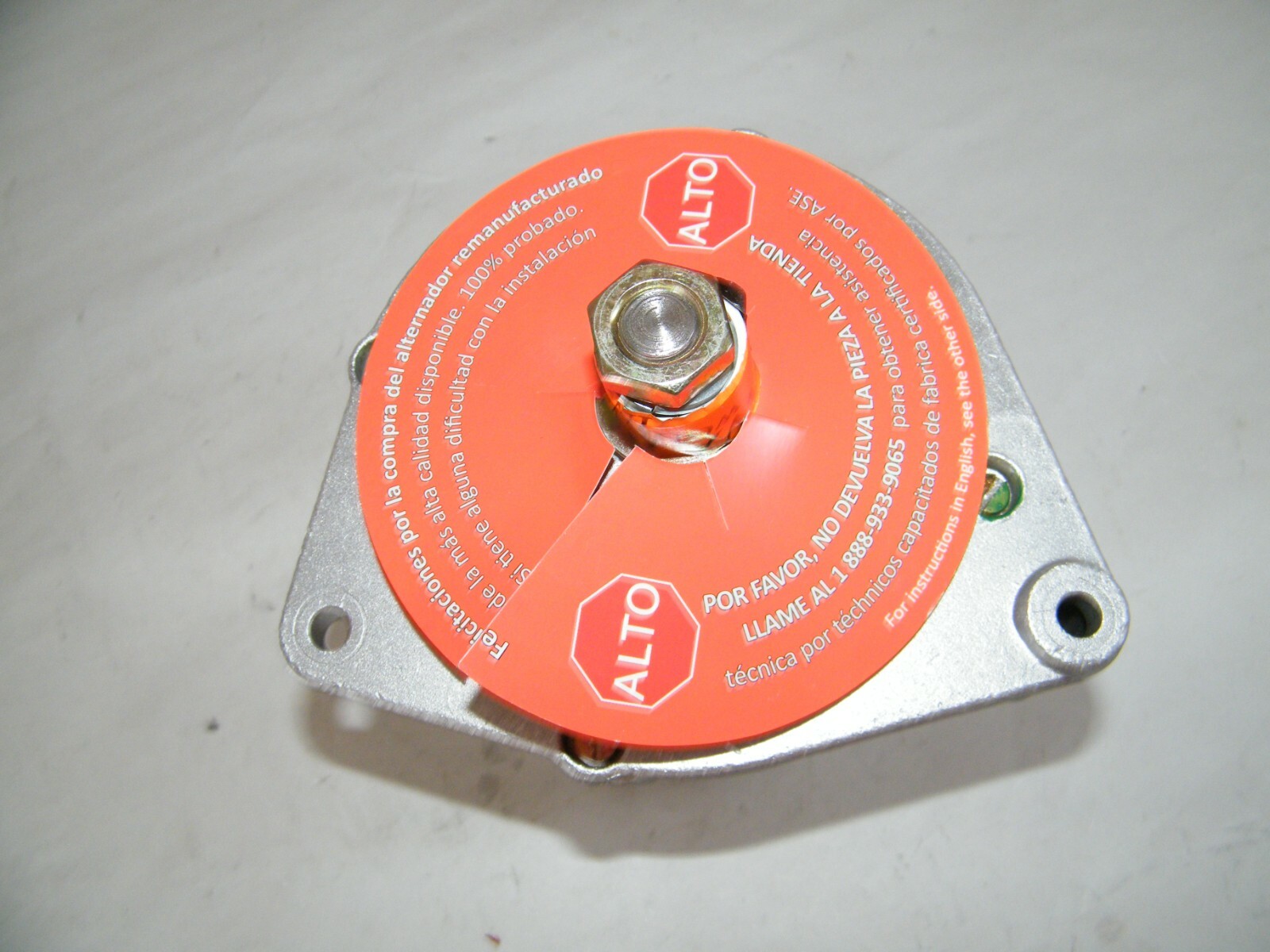 PROSTART FACTORY REMANUFACTURED ALTERNATOR, 13055, PEP BOYS, NO CORE ...