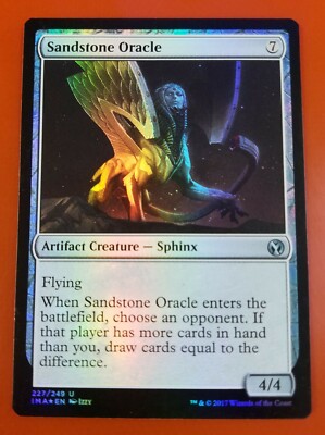 1x Sandstone Oracle | FOIL | Iconic Masters | MTG Magic Cards | eBay