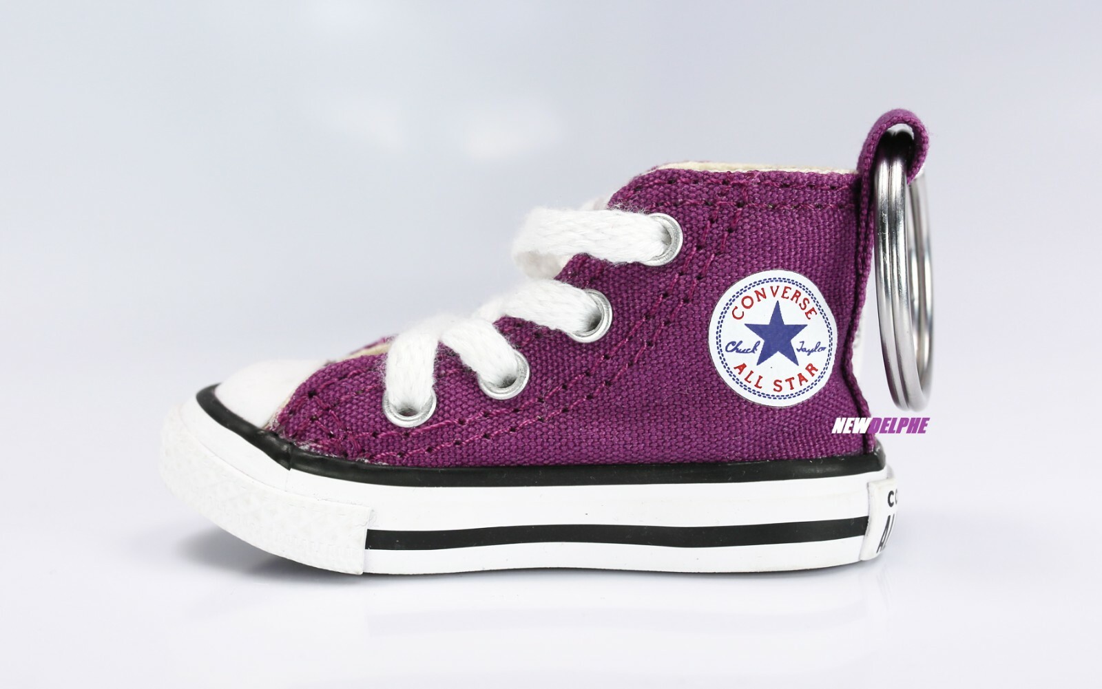 NWT Converse Keychain Key Ring "ALL STAR CHUCK TAYLOR PATCH SNEAKER ...