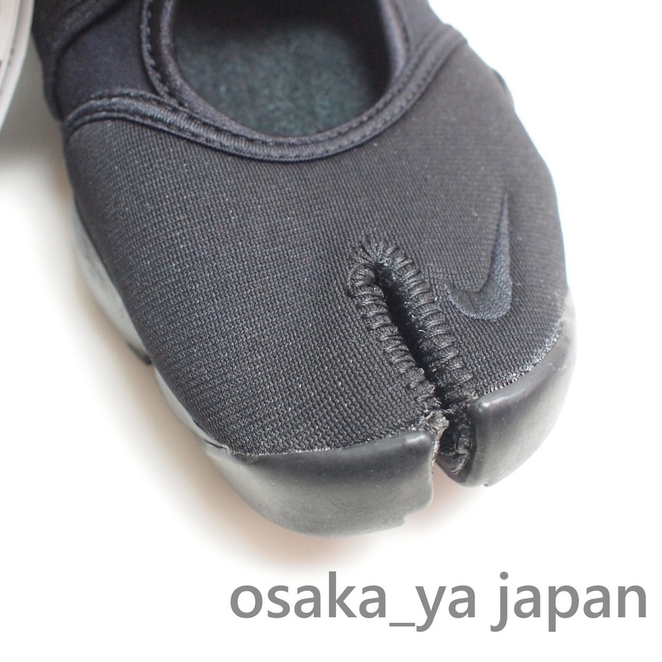 Nike WMNS Air Rift Triple Black TABI Shoes Sneaker HF5389-001 | eBay