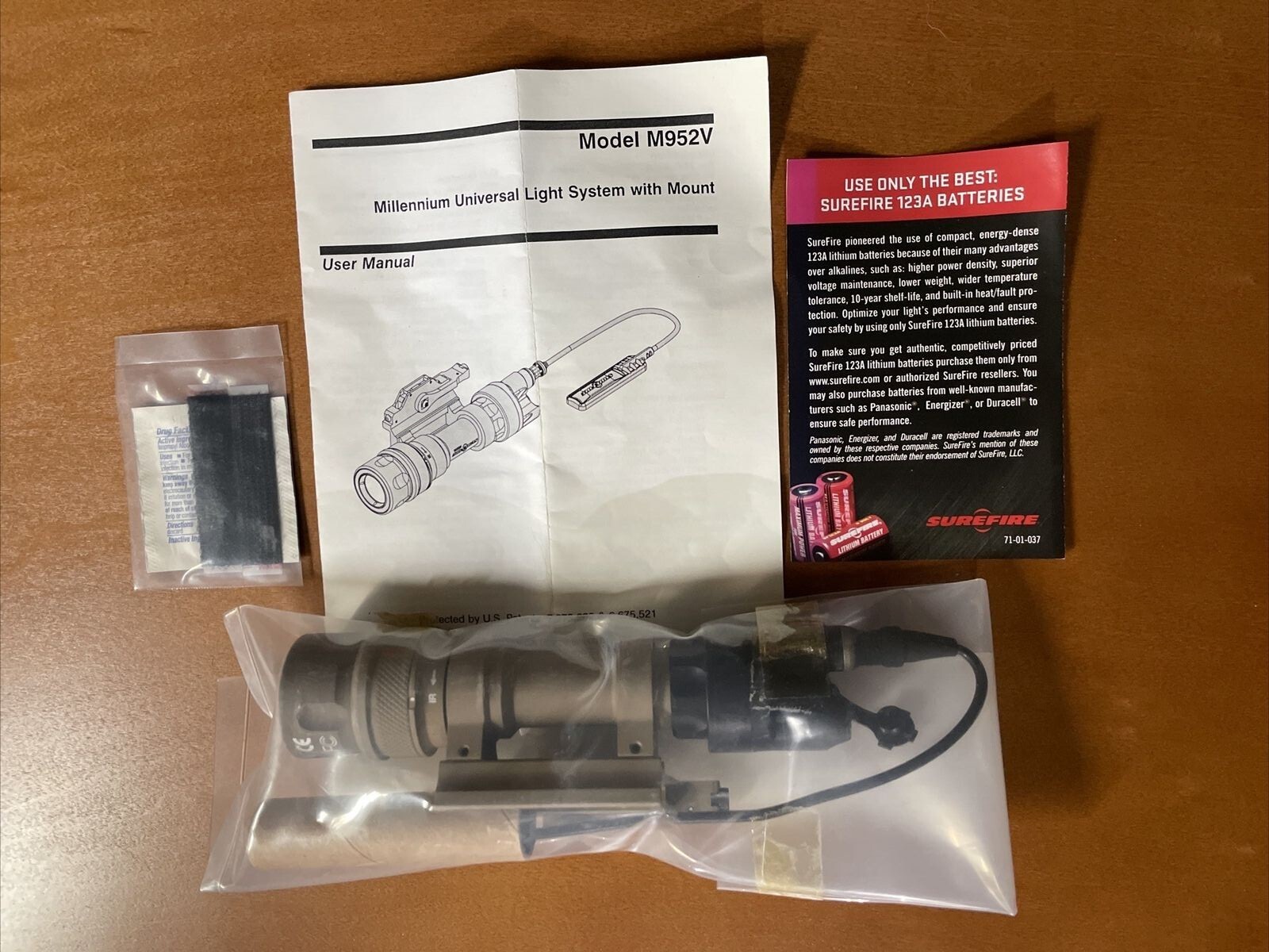 Surefire Model M952v Old Gen Millennium Universal Light System with ...