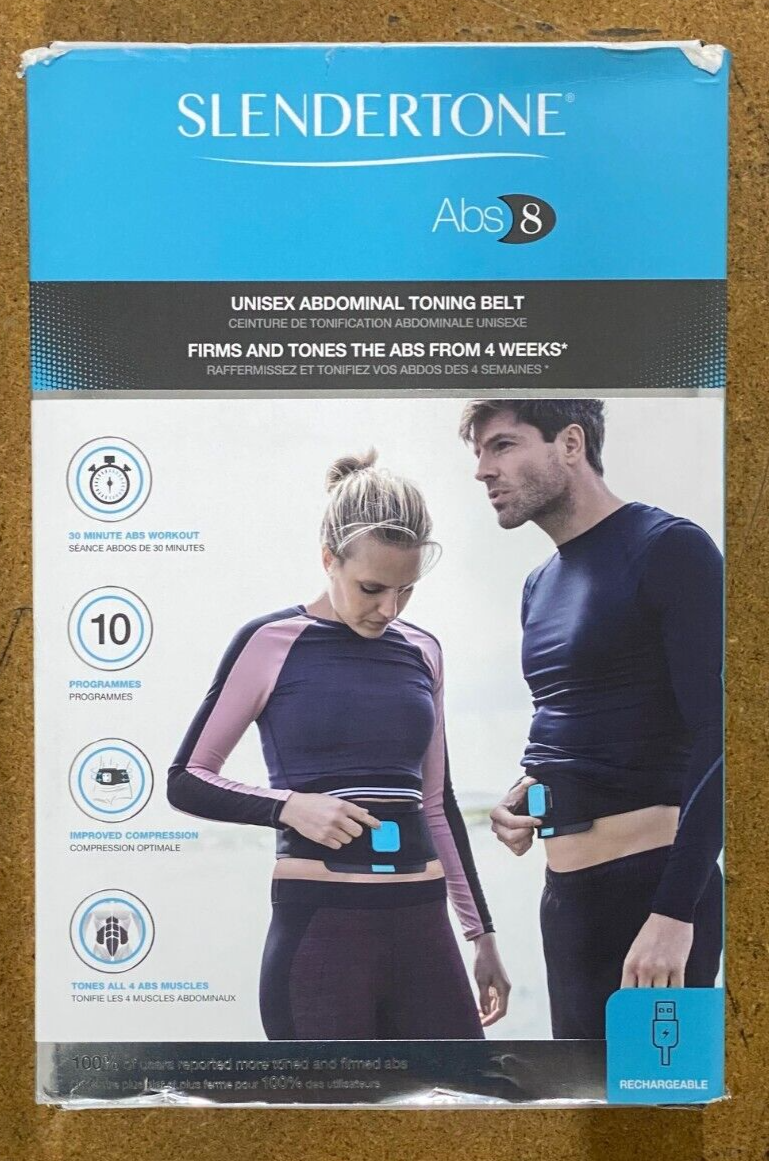 SLENDERTONE ABS 8 UNISEX ABDOMINAL TONING BELT - NEW BOXED | eBay