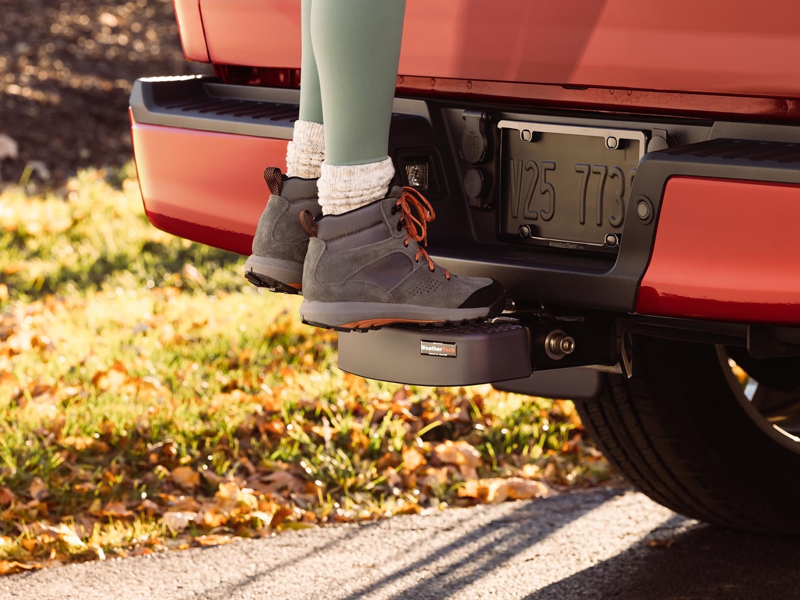 WeatherTech BumpStep 12" - Hitch Mounted Step and Bumper Protection 2 ...