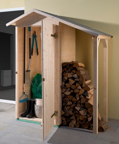 weka Garten-/Terrassenschrank 351 A Gr.1 Satteldac 4004581442156 | eBay.de