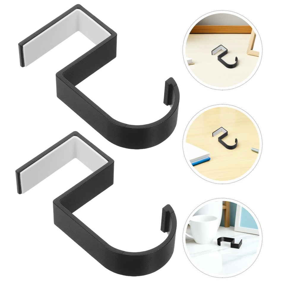 6pcs Table Purse Hook: Aluminum Alloy Handbag Organizer Hook - Table ...