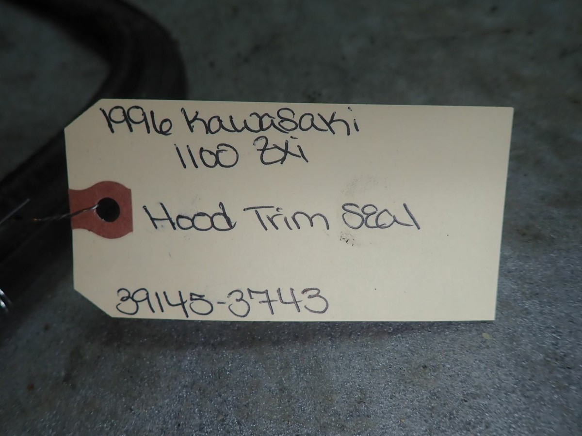 1996 KAWASAKI 1100 ZXI HOOD TRIM SEAL OEM 39145-3743 | eBay 1996 KAWASAKI 1100 ZXI HOOD TRIM SEAL OEM 39145-3743 | eBay