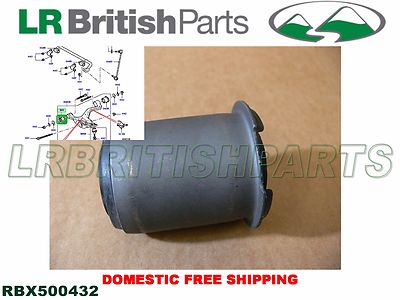 LAND ROVER FRONT LOWER CONTROL ARM BUSHING RANGE R SPORT 05-09 NEW ...