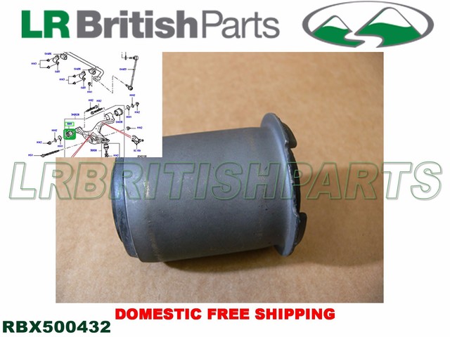 LAND ROVER FRONT LOWER CONTROL ARM BUSHING RANGE R SPORT 05-09 NEW ...