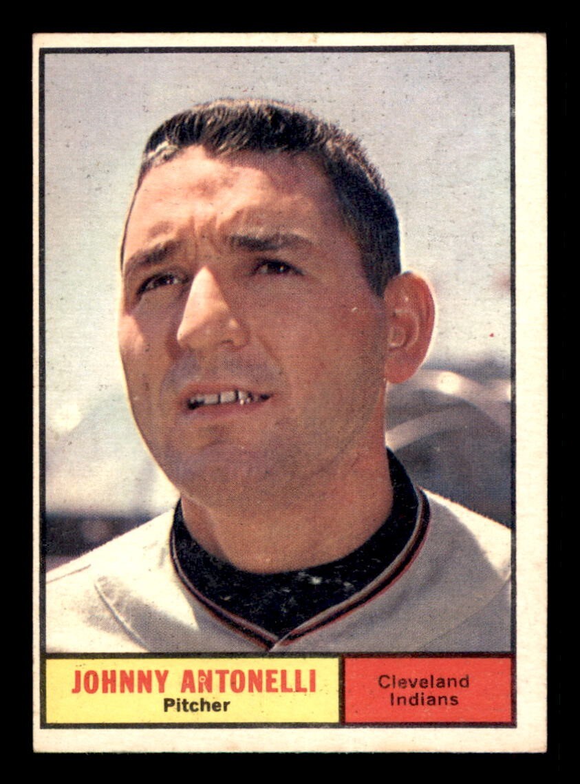 1961 Topps Baseball #115 Johnny Antonelli VG/EX *e3 | eBay