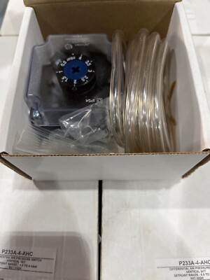 Johnson Controls P233A-4-AHC Differential Air Pressure Switch Vertical ...