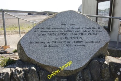 Photo 6x4 Commemoration Stone Garlieston This was a bit of a surprise ...